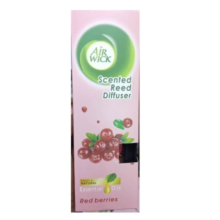 Air Wick Scented Reed Diffuser Essential Oil Red Berries 150ml -Best ...