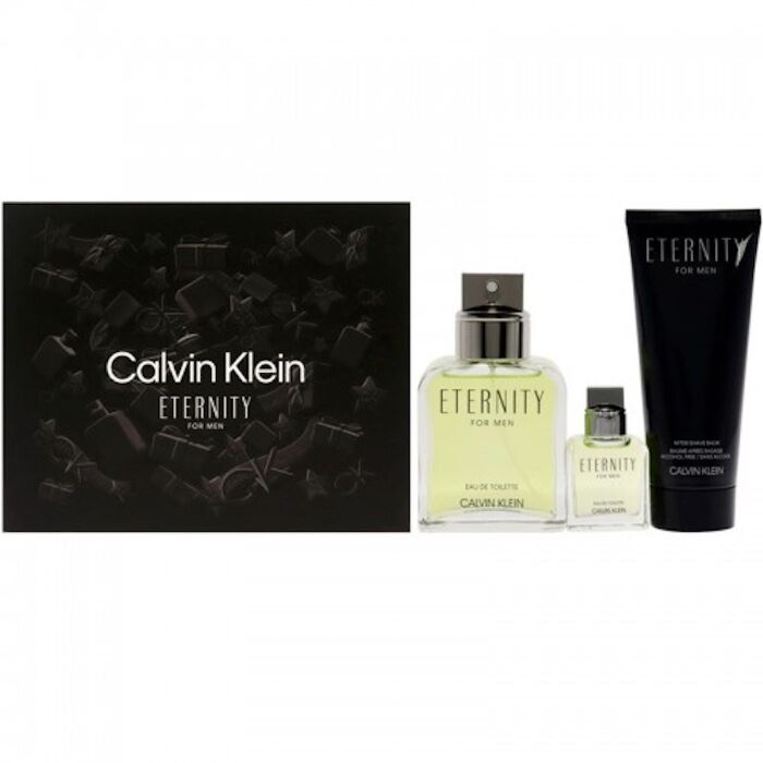 Calvin Klein Eternity EDT 100ml 3 Piece Gift Set For Men -Best designer ...