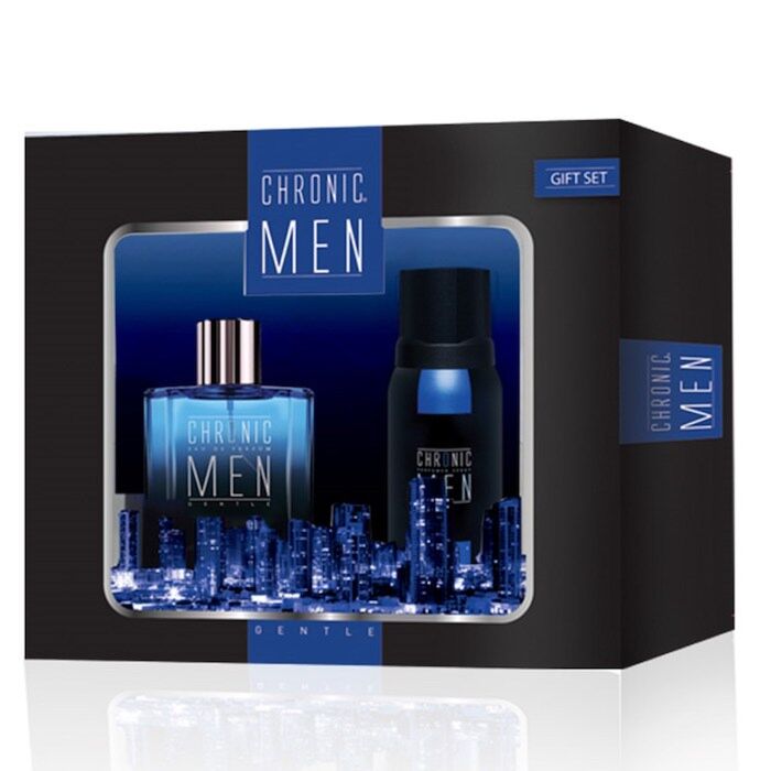 Chronic Men EDT 100ml 2 Piece Gift Set -Best designer perfumes online ...