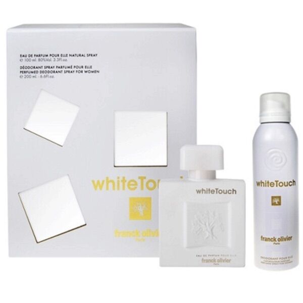 Franck Olivier White Touch EDP 100ml 2 Piece Gift Set For Women -Best ...